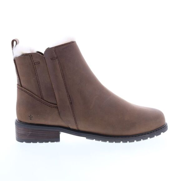 Emu | Shoes | Emu Australia Womens Pioneer Leather Brown Boots Nwt ...